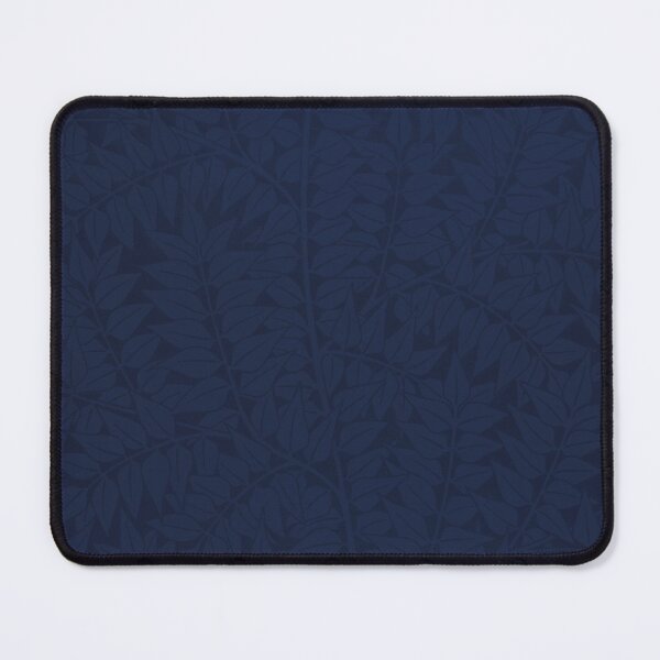 "Elegant Navy Blue Branch Pattern" Mouse Pad for Sale by fowons | Redbubble