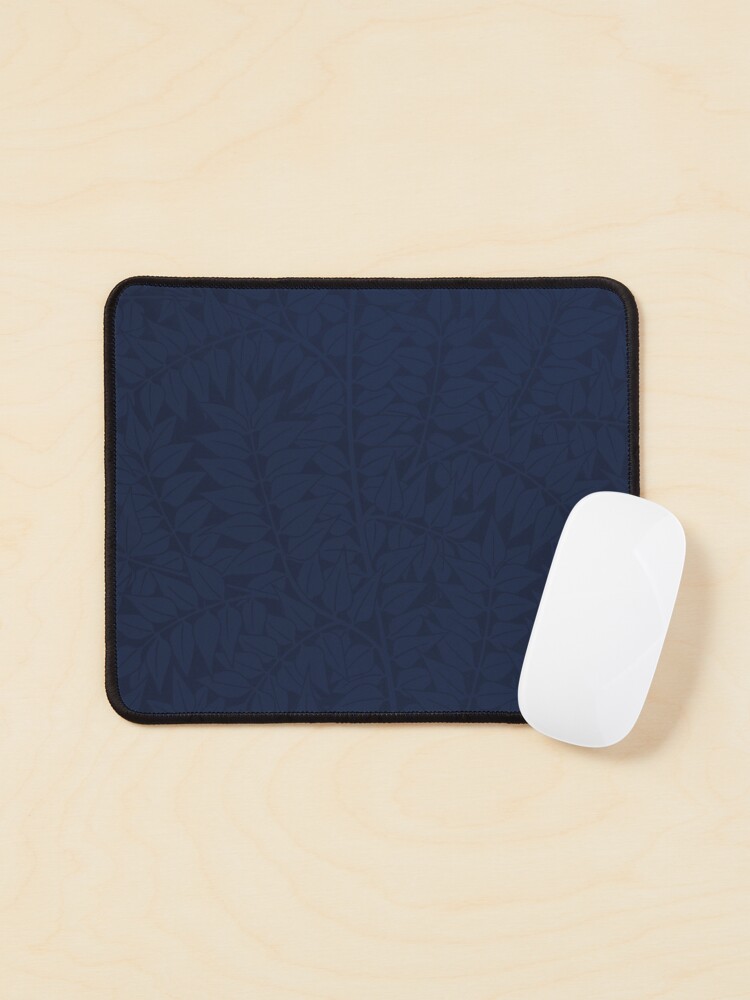 "Elegant Navy Blue Branch Pattern" Mouse Pad for Sale by fowons | Redbubble