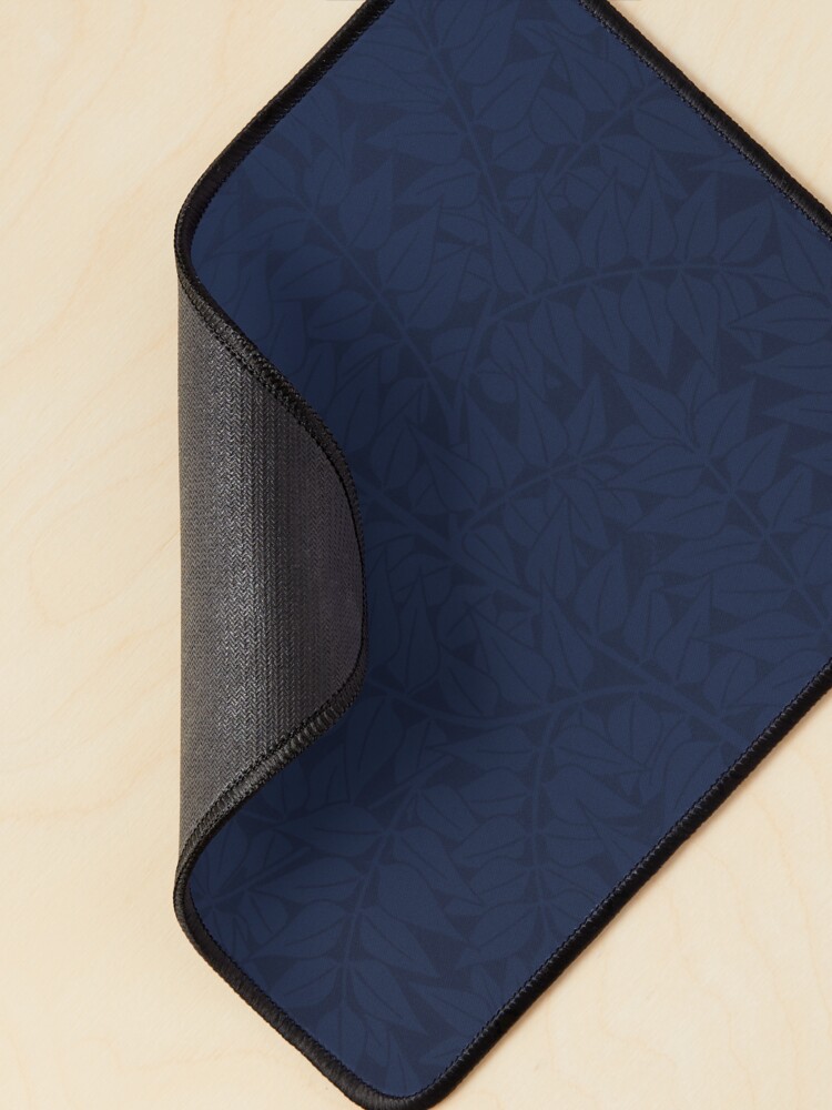 "Elegant Navy Blue Branch Pattern" Mouse Pad for Sale by fowons | Redbubble