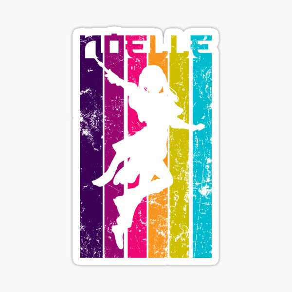 "Noelle Silva #c69" Sticker by LulaEvans | Redbubble