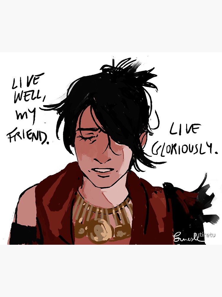 "live gloriously" Sticker for Sale by tytiretu | Redbubble