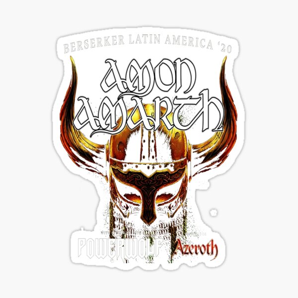 "logo amon amarth essential" Sticker by Davidescoh16 | Redbubble