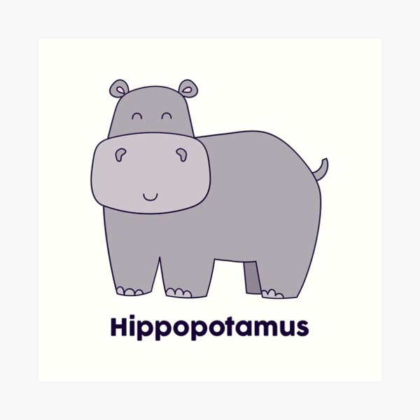 "cute happy hippo hippopotamus pattern pack hippo really like hippos ...