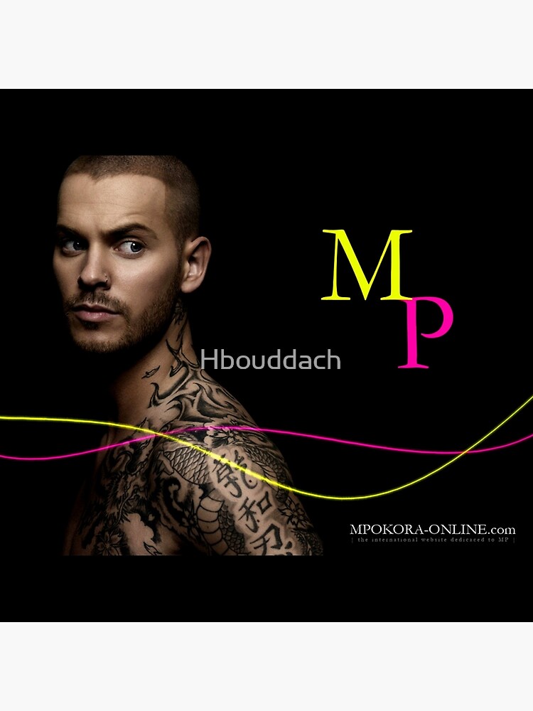"M Pokora" Poster for Sale by Hbouddach | Redbubble