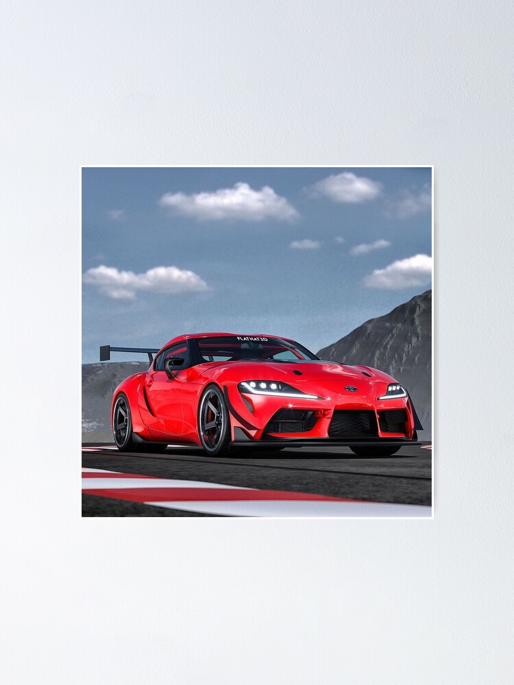 "toyota supra mk5" Poster for Sale by denisz11 | Redbubble