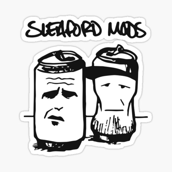 "Sleaford Mods" Sticker by beelana | Redbubble