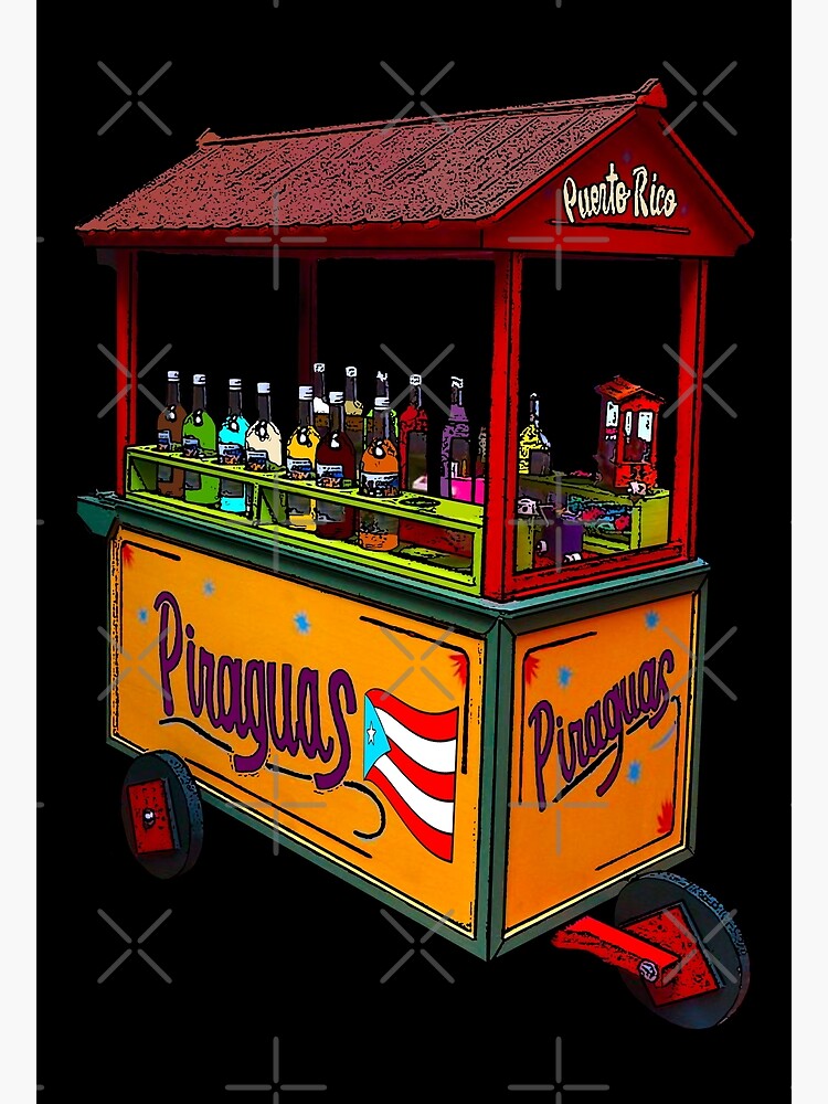 "Piragua Boricua Puerto Rico " Poster for Sale by liamaris | Redbubble