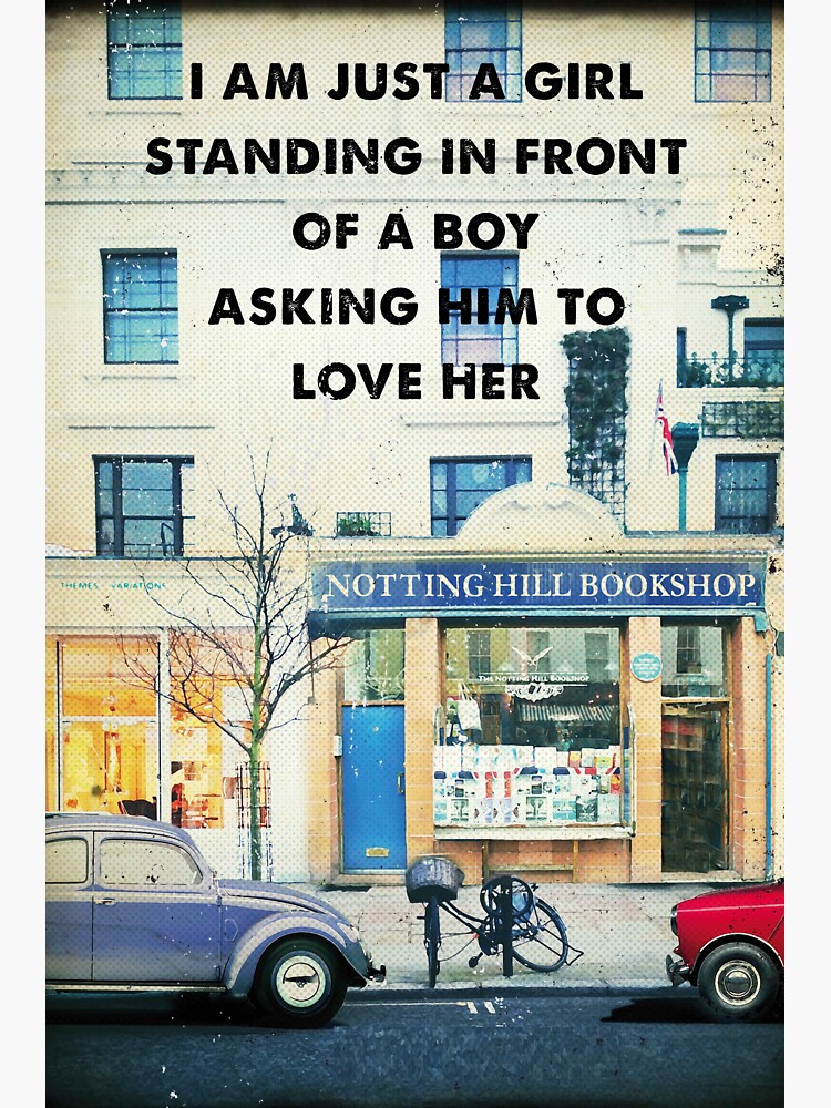 "Notting Hill" Sticker by 2toastdesign | Redbubble