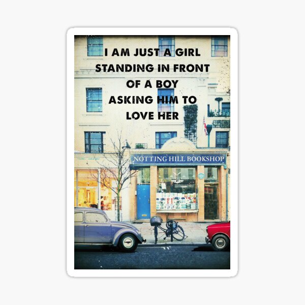 "Notting Hill" Sticker by 2toastdesign | Redbubble