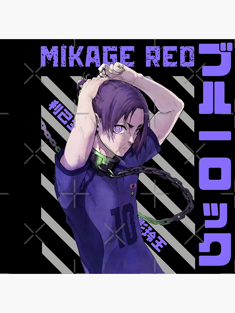 "MIKAGE REO - BLUE LOCK" Poster by AnimeMart07 | Redbubble