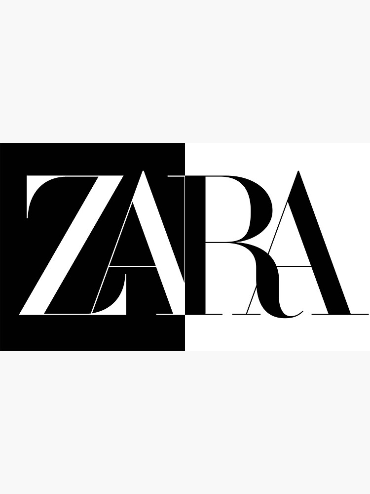 "ZARA" Sticker by Jesusgodlove | Redbubble