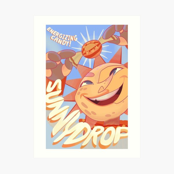 "SUNDROP FNAF Security Breach In Game Poster" Art Print for Sale by ...