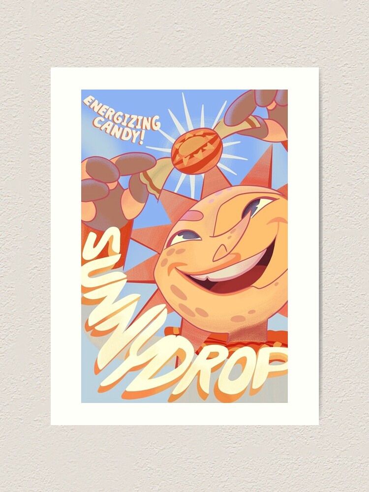 "SUNDROP FNAF Security Breach In Game Poster" Art Print for Sale by ...