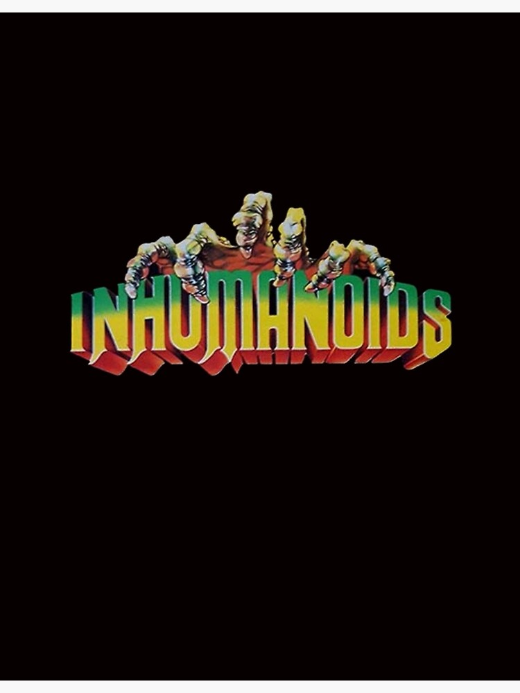 "Inhumanoids Logo" Art Print for Sale by ScarredCulture | Redbubble