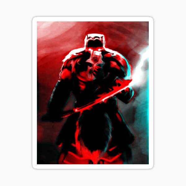 "Yurnero the Juggernaut" Sticker by Kuvzmin | Redbubble
