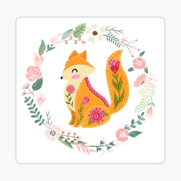 "Foxy sticker" Sticker by Vucko021 | Redbubble