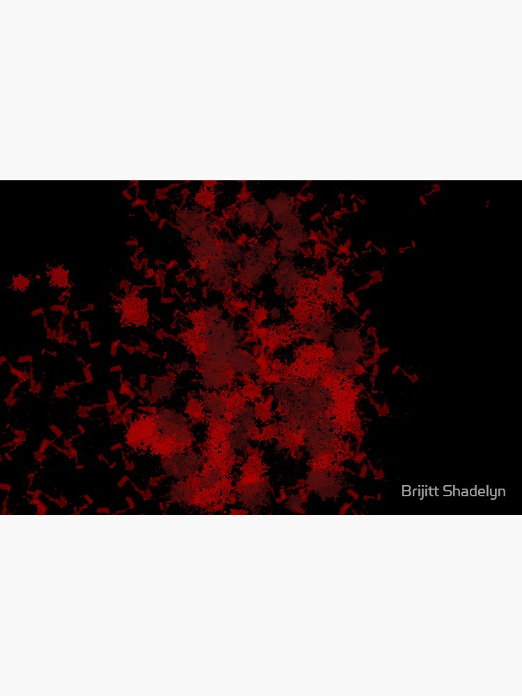 "Blood Spatter" Sticker for Sale by DoctorDockMD | Redbubble