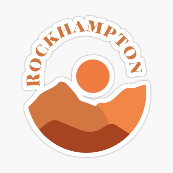 "Rockhampton Queensland Landscape Australia" Sticker by InvestingRoad ...