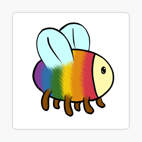 "gay bee" Sticker by Liramiss | Redbubble