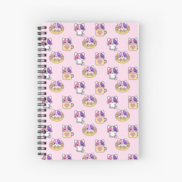 "Aphmau Donut Cat Pin" Spiral Notebook for Sale by MysteryFactory ...