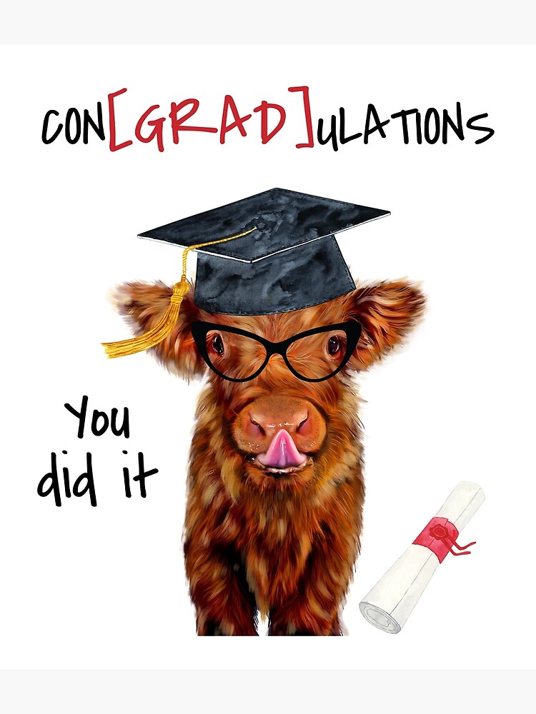" Congradulations Graduate You Did It Graduation and Congratulations ...