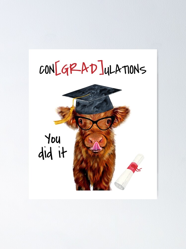 " Congradulations Graduate You Did It Graduation and Congratulations ...