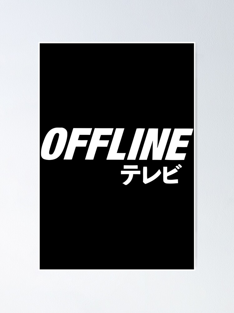 "Offlinetv Merch Offline TV OTV Logo" Poster for Sale by HindoShop | Redbubble