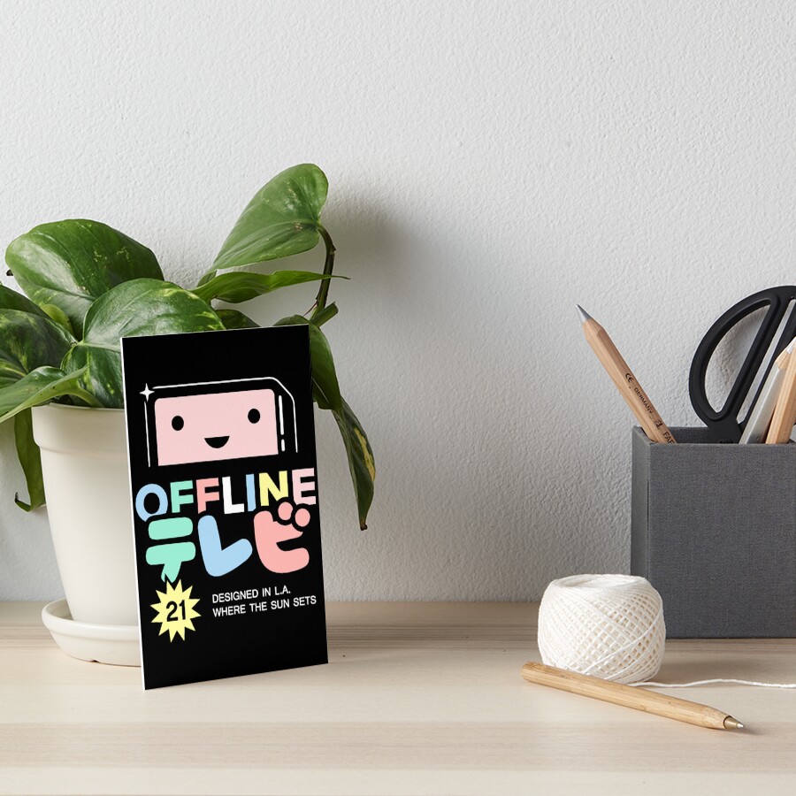 "Offlinetv Merch Offline TV OTV Star" Art Board Print by HindoShop ...