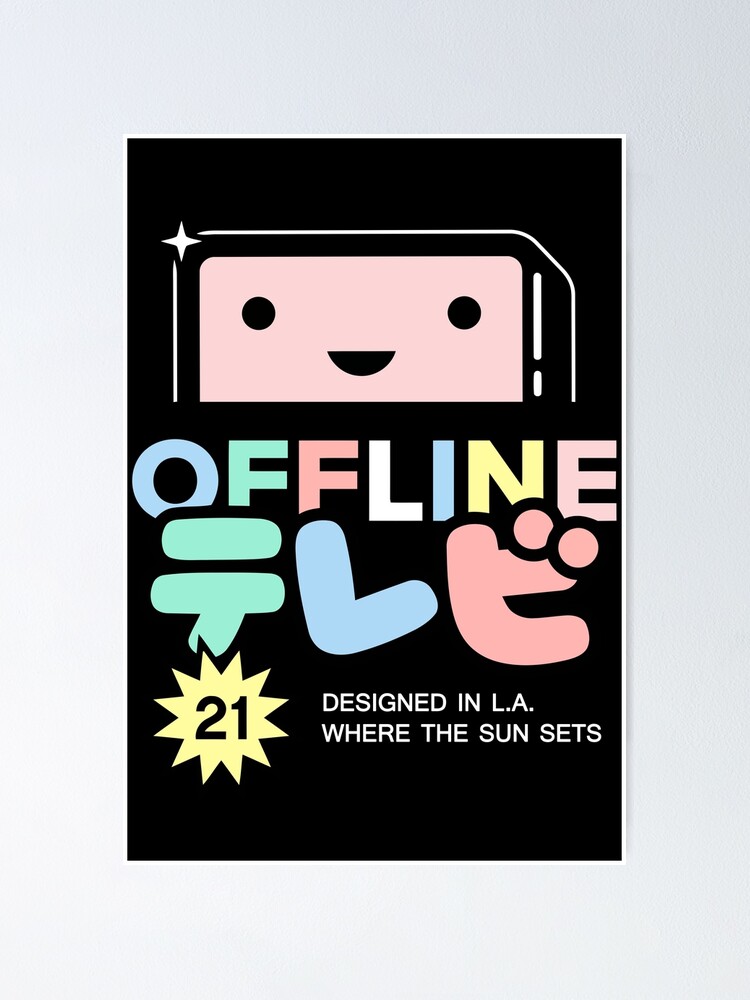 "Offlinetv Merch Offline TV OTV Star" Poster by HindoShop | Redbubble
