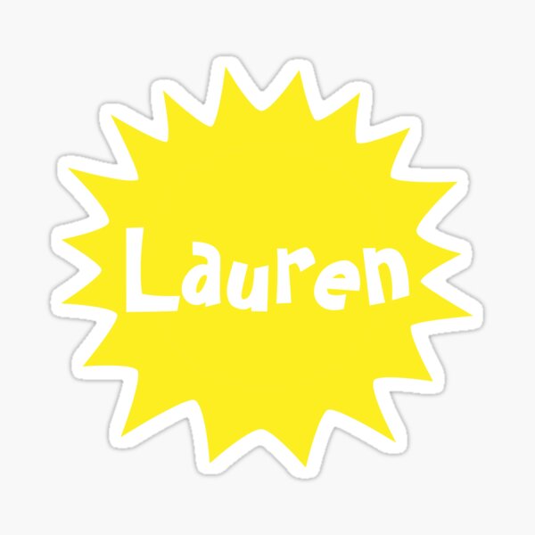 "star lauren " Sticker for Sale by Saso22 | Redbubble