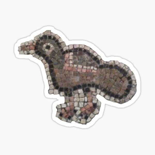 "Bird from Ravenna" Sticker by localgeneric | Redbubble
