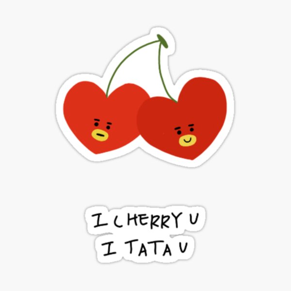 "BT21 TATA " Sticker by sunmoonco | Redbubble
