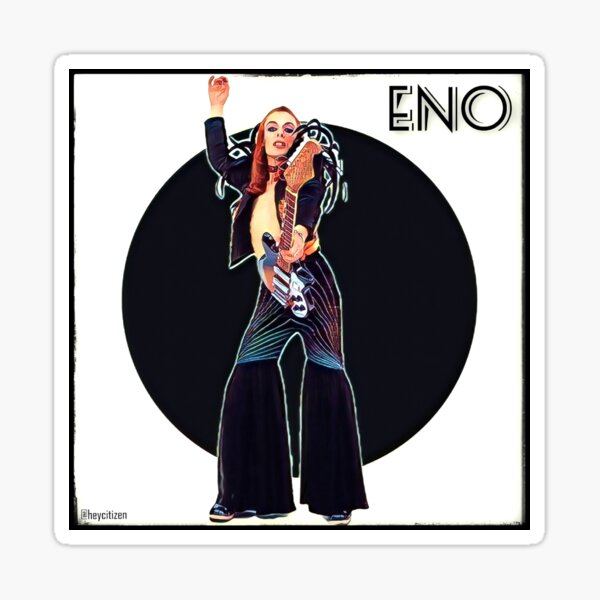 "Eno (V1)" Sticker by HeyCitizen | Redbubble