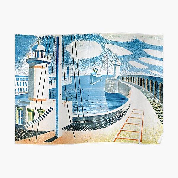 "Eric Ravilious Oil Paintings & Art Reproductions For Sale Pa" Poster ...