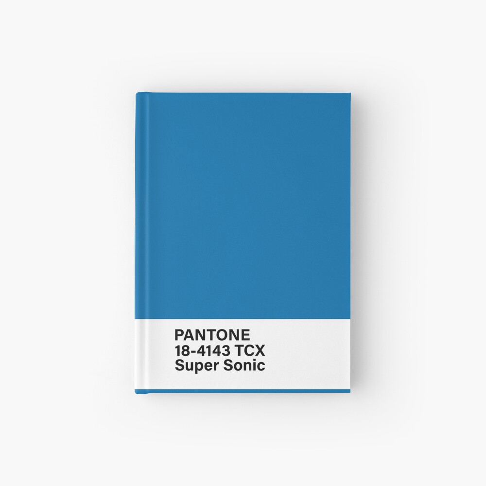 "PANTONE 18-4143 TCX Super Sonic" Hardcover Journal for Sale by ...