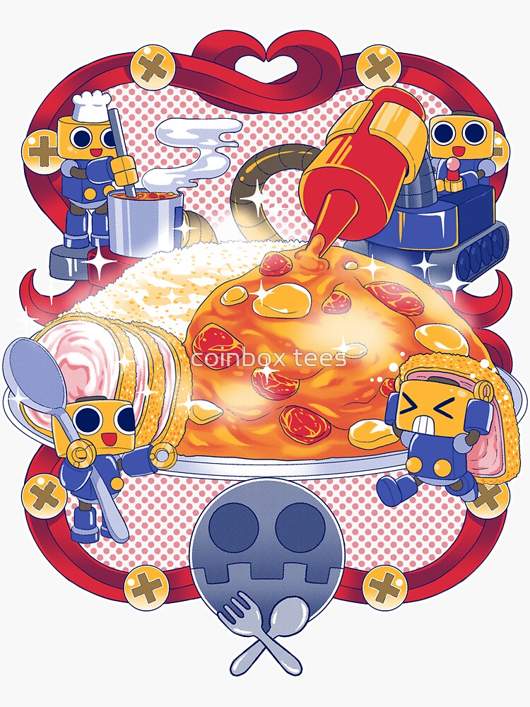 "Curry Rice" Sticker by metrokard | Redbubble