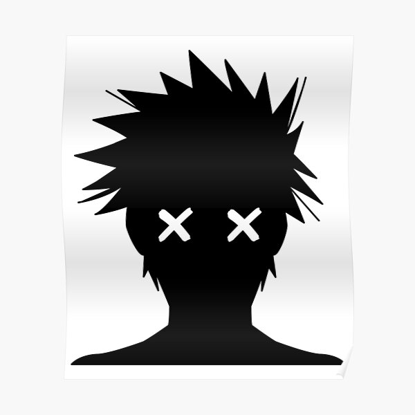 " Xx face | anime boy" Poster for Sale by OurShop00 | Redbubble