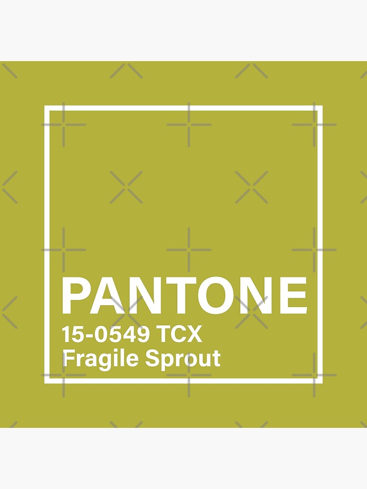 "PANTONE 15-0549 TCX Fragile Sprout" Poster for Sale by princessmi-com ...