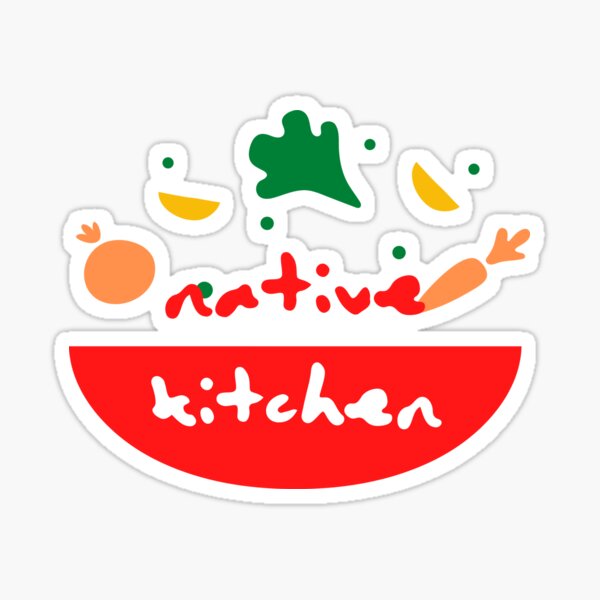 "Native Kitchen" Sticker for Sale by NDNlook | Redbubble