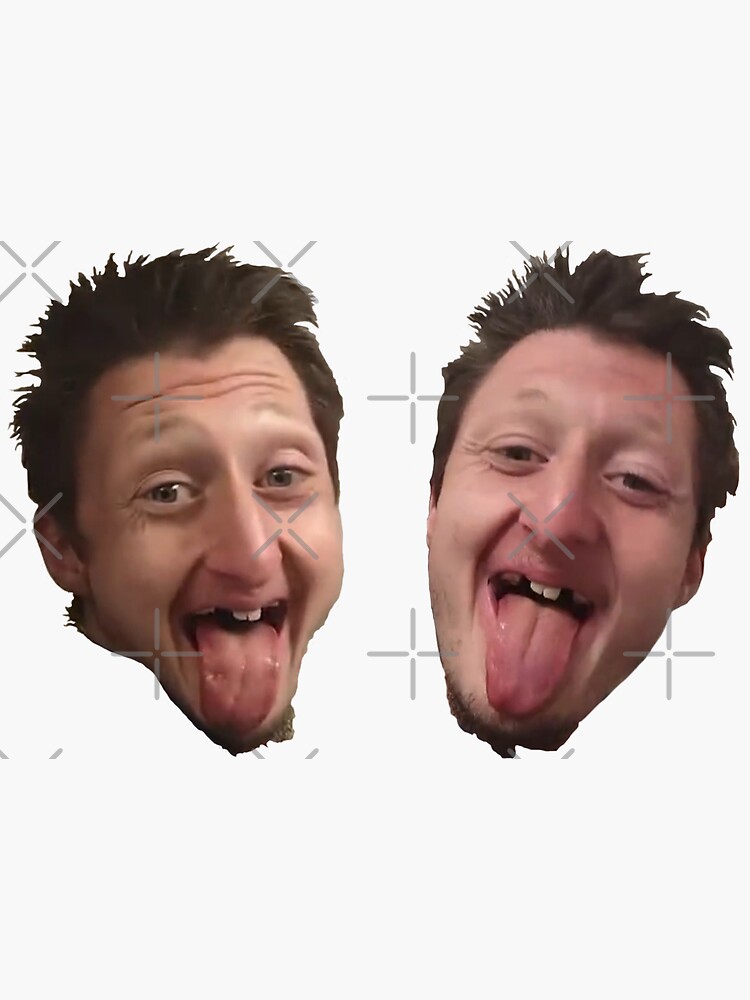 "Daniel Larson Goofy Pair" Sticker for Sale by onisam | Redbubble