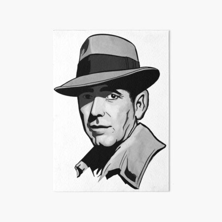 "Bogie" Art Board Print by TheHawksAerie | Redbubble