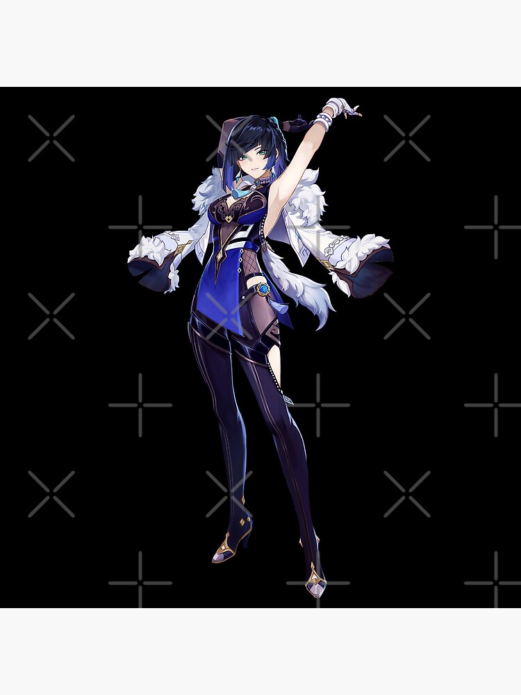 "Yelan - Genshin impact" Art Print by Omagatoki | Redbubble