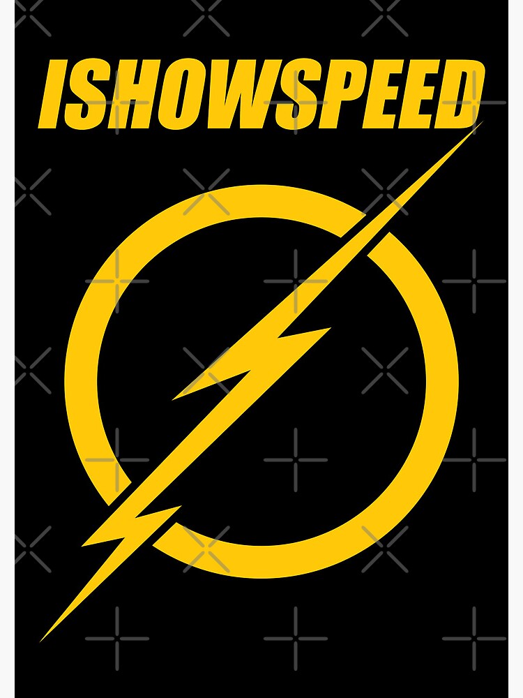 "Ishowspeed Merch Is How Speed Logo" Spiral Notebook by HindoShop ...
