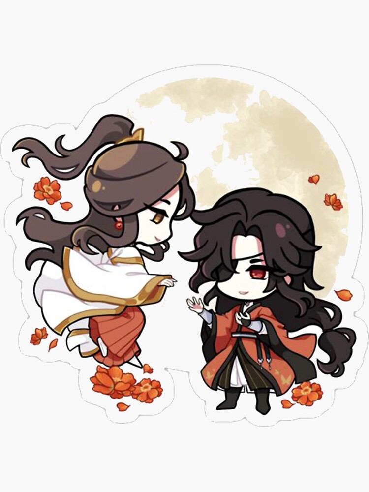 "Chibi TGCF" Sticker by PamDCook | Redbubble