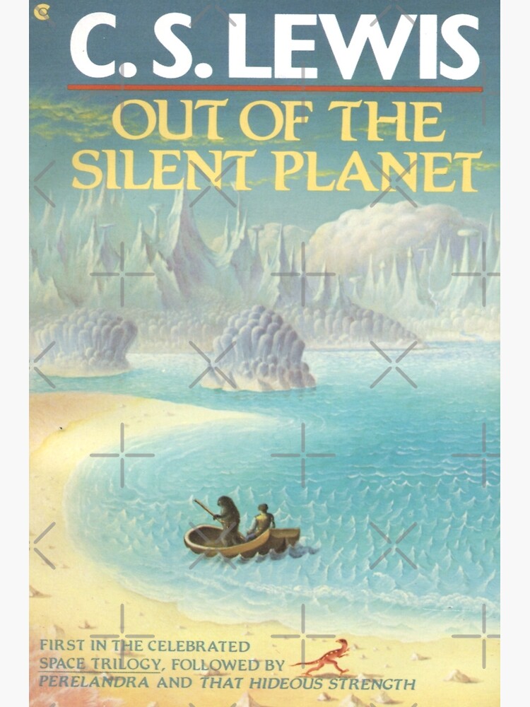 "Vintage CS Lewis Out of the Silent Planet Cover" Poster for Sale by ...