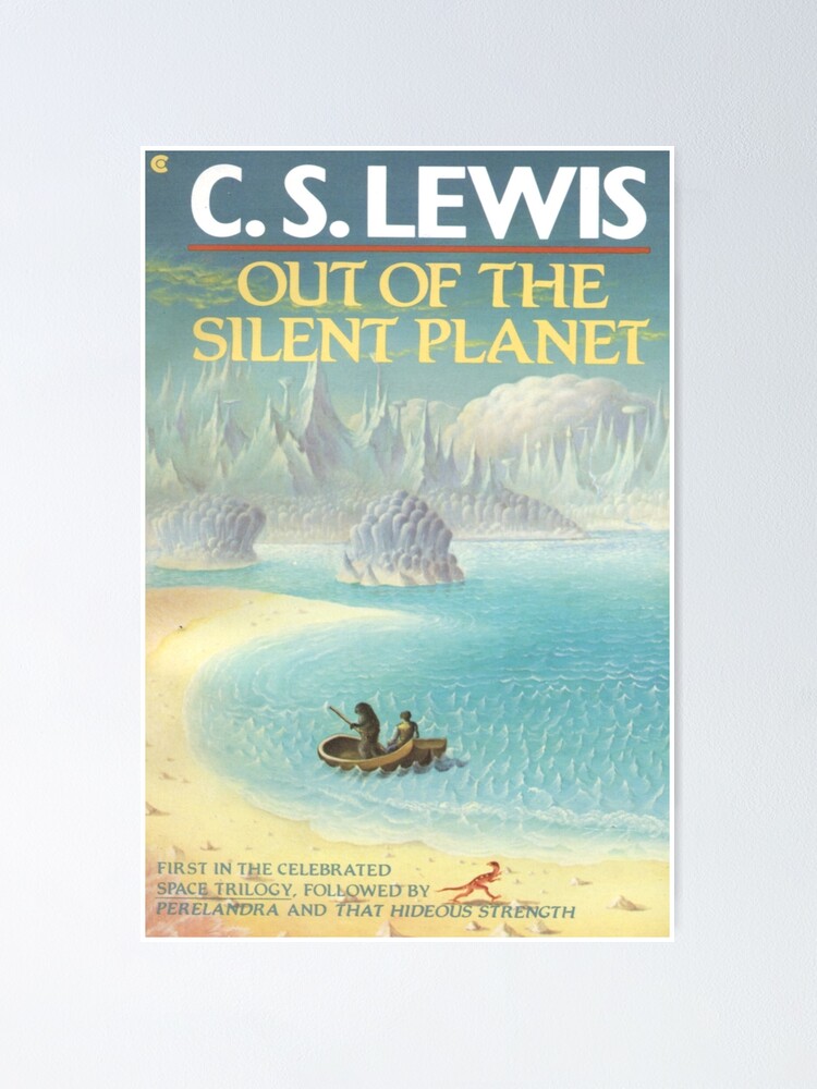 "Vintage CS Lewis Out of the Silent Planet Cover" Poster for Sale by ...