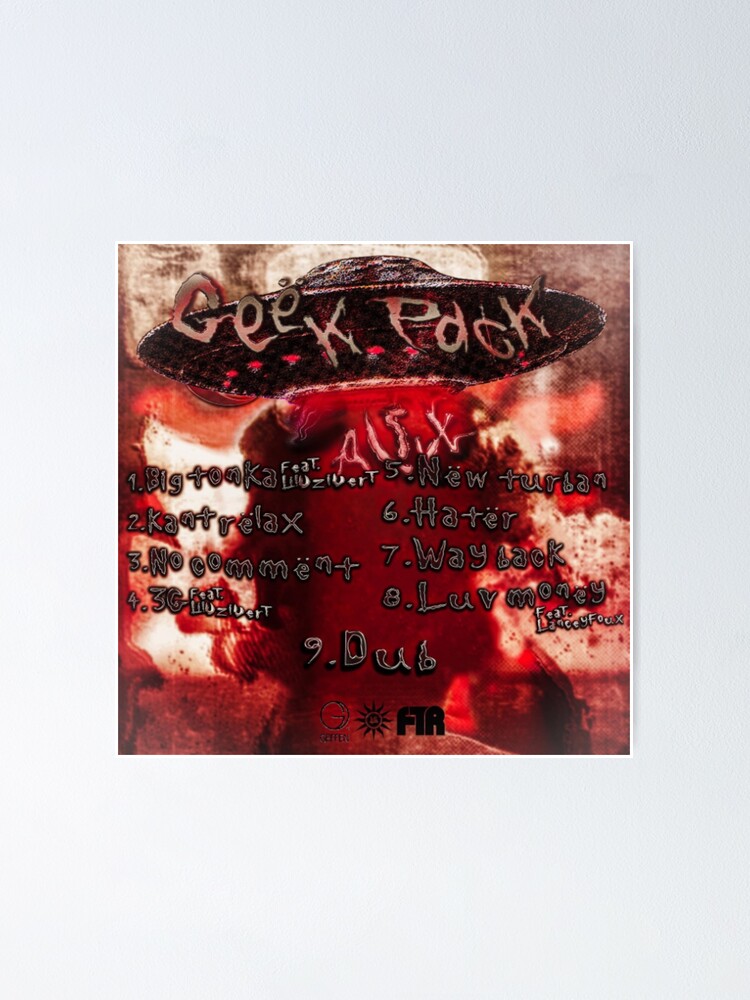 Póster «Diseño de la carátula del álbum Yeat 2 Alive Geek Pack» de ...