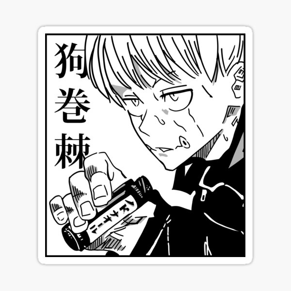 "Toge Inumaki Jjk" Sticker by Mangamoon | Redbubble