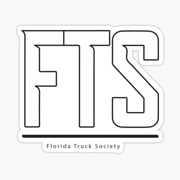 "FTS Official Logo" Sticker for Sale by FTS-Merch | Redbubble