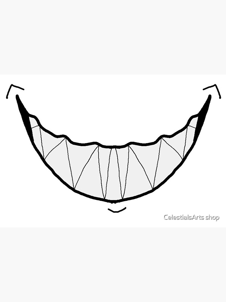 "Evil Smile" Sticker by Adromedaa1 | Redbubble